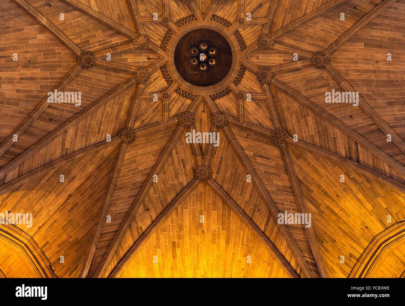 Liverpool anglican cathedral roof hi-res stock photography and images ...