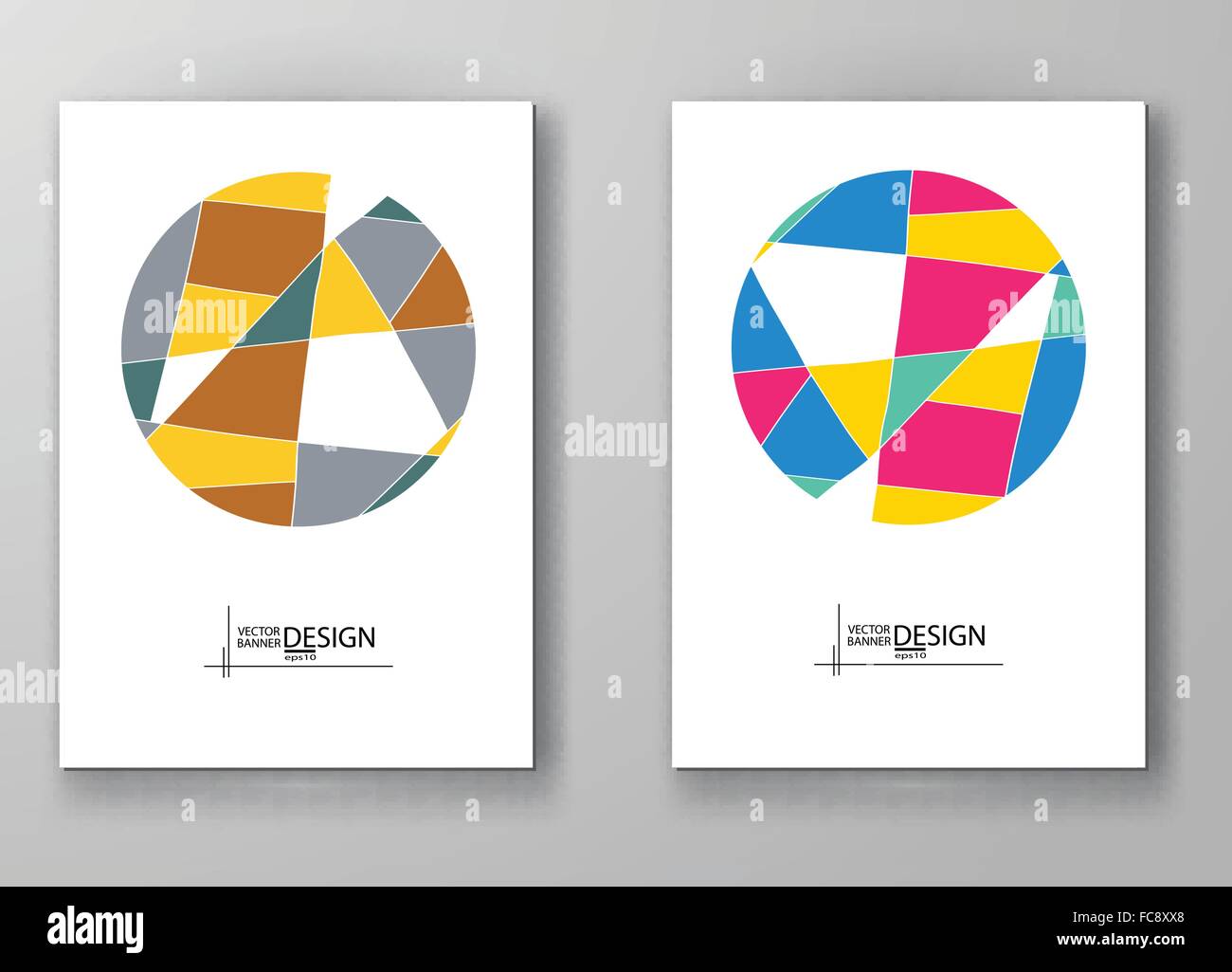 Set of abstract design templates Stock Vector Image & Art - Alamy