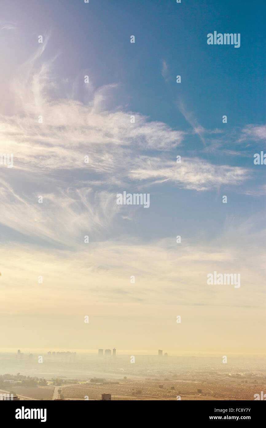 Emirates skyline hi-res stock photography and images - Alamy