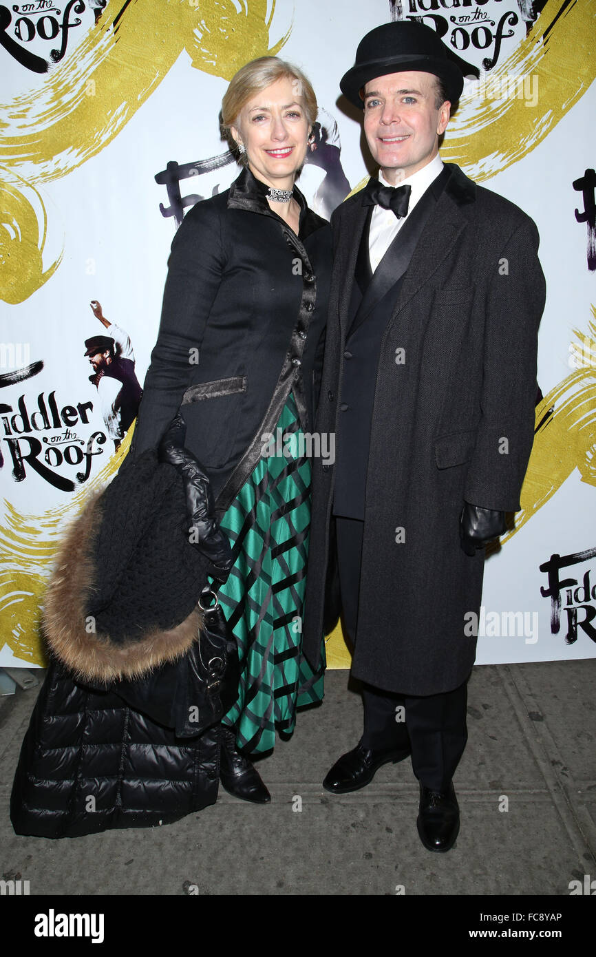 Opening night of Fiddler On the Roof at the Broadway Theatre - Arrivals ...