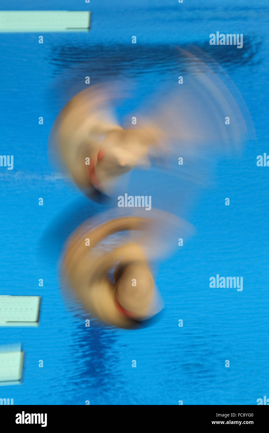 Nico Herzog (GER) and Frithjof Seidel (GER). Final. Men's Synchronised ...