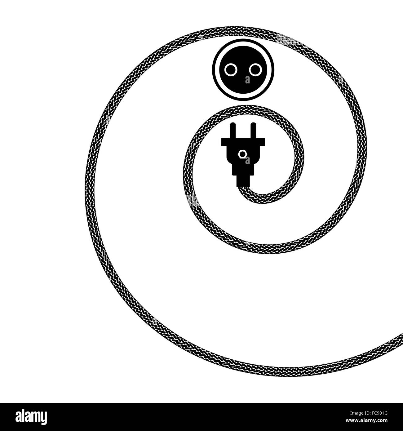 Unplugged concept Cut Out Stock Images & Pictures - Alamy