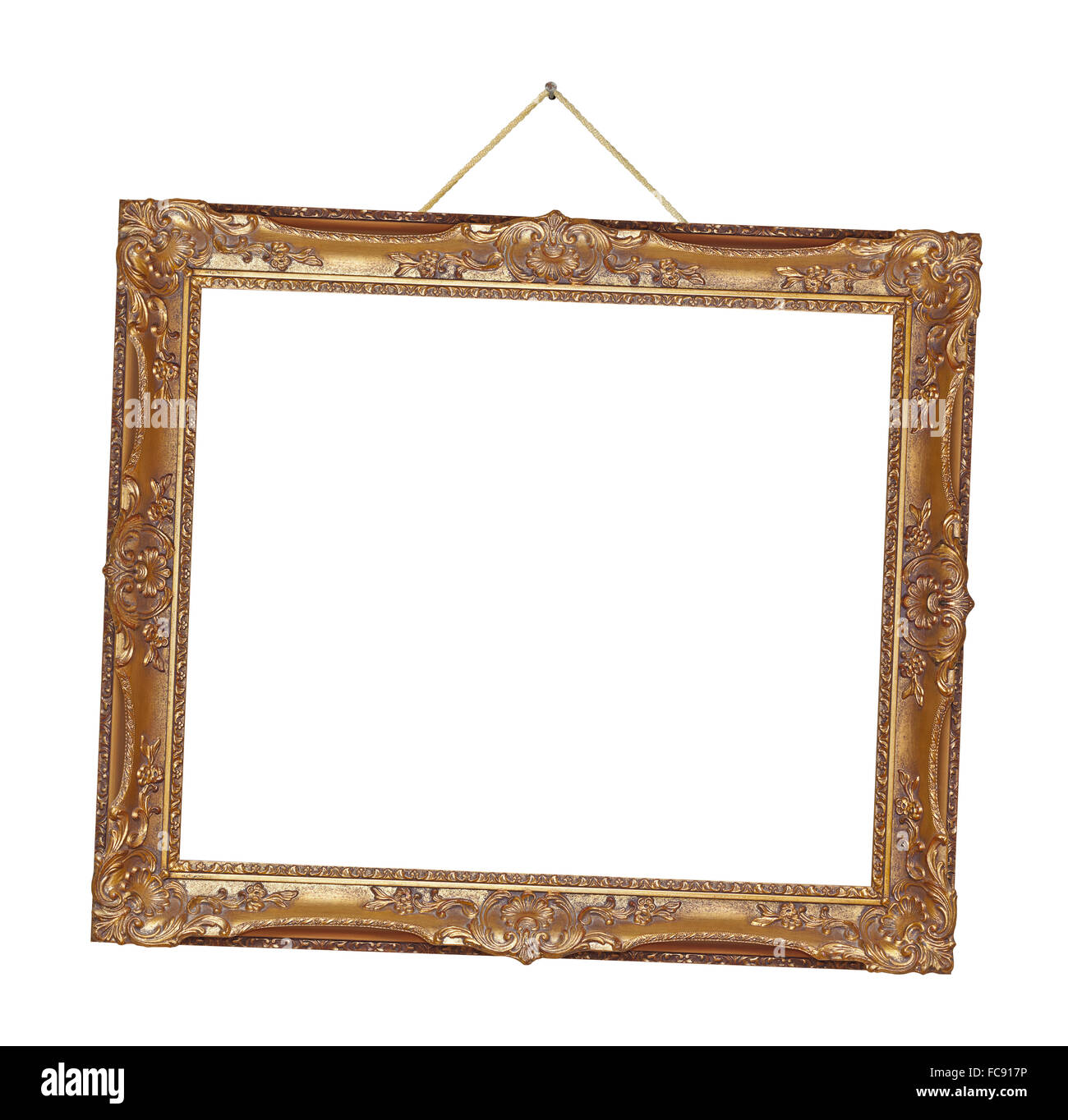 Gold rope border Cut Out Stock Images & Pictures - Alamy