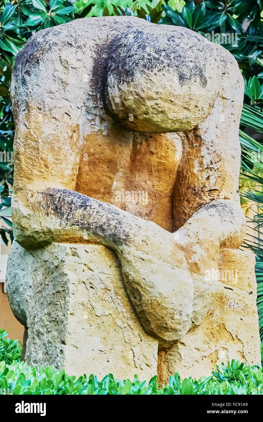 Human garden sculpture hi-res stock photography and images - Alamy