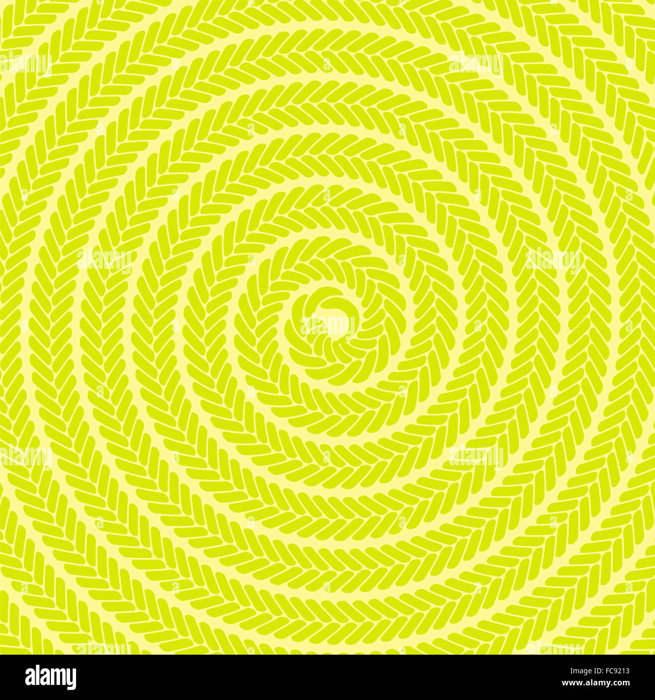 Abstract Yellow Spiral Pattern Stock Photo - Alamy