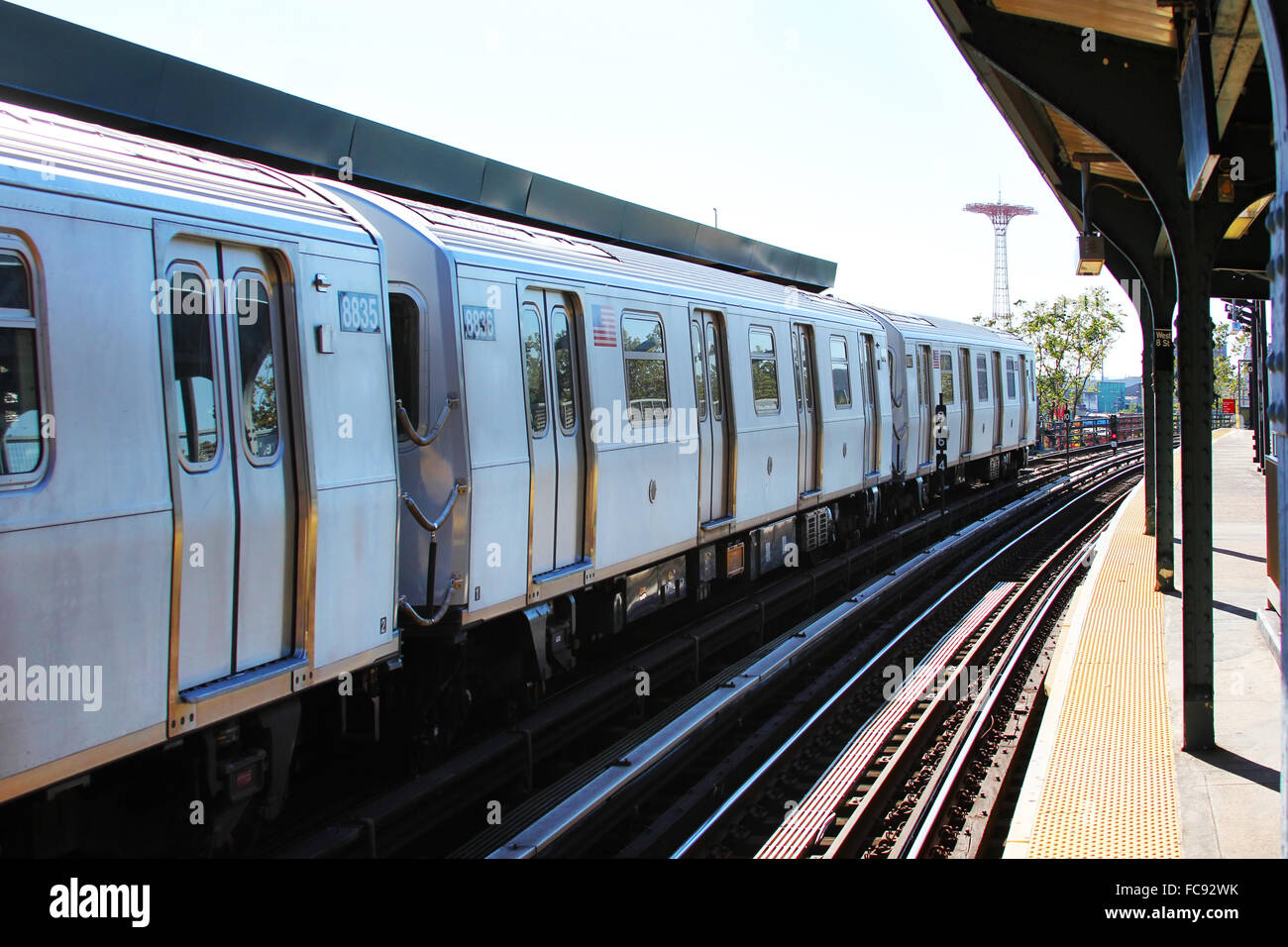 Brighton beach subway station hi-res stock photography and images - Alamy