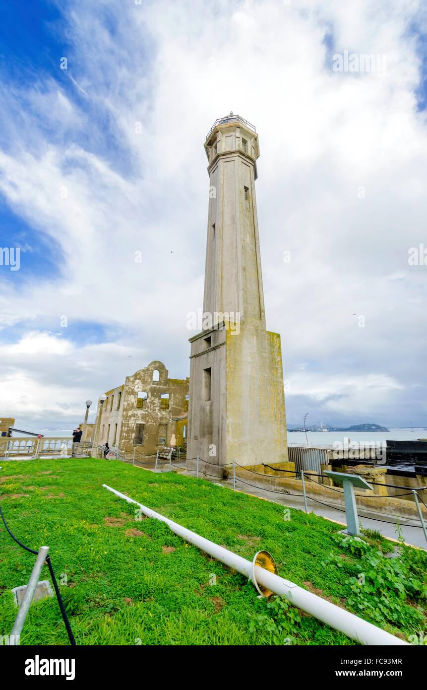 Alcatraz administration building alcatraz prison hi-res stock ...