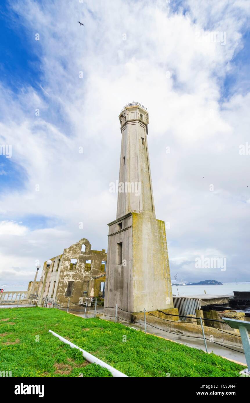 The Lighthouse at the entrance of the Administration Building on ...