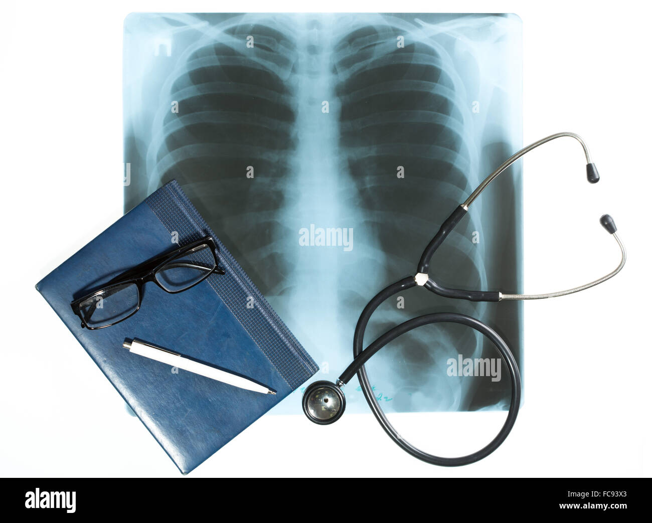 Doctor's desk, medical concept Stock Photo - Alamy