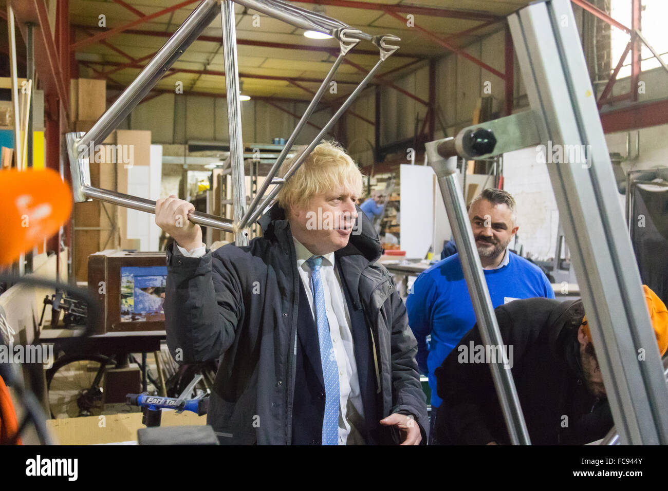 Building BloQs, Edmonton, London, January 21st 2016. Mayor of London ...