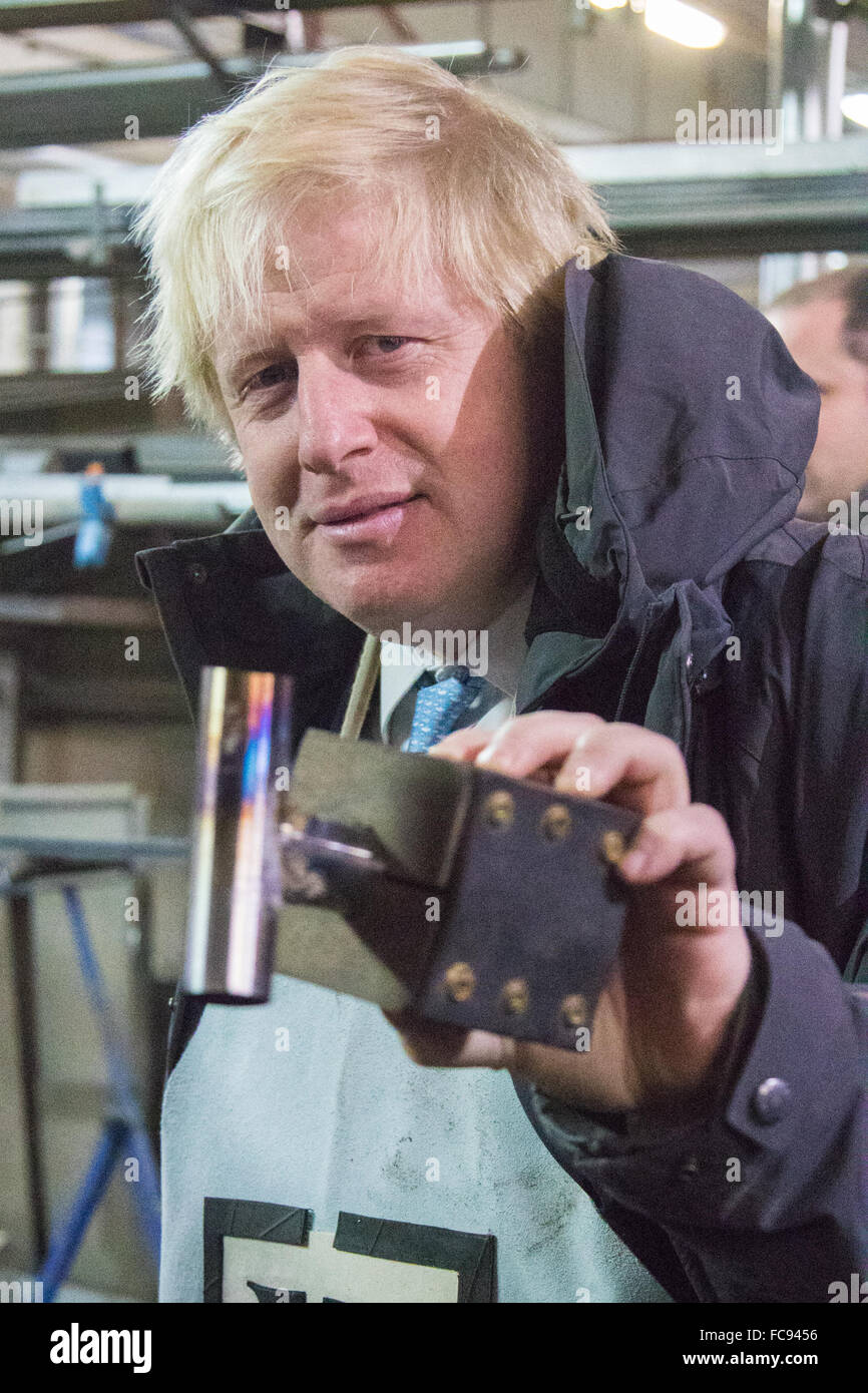 Building BloQs, Edmonton, London, January 21st 2016. Mayor of London ...