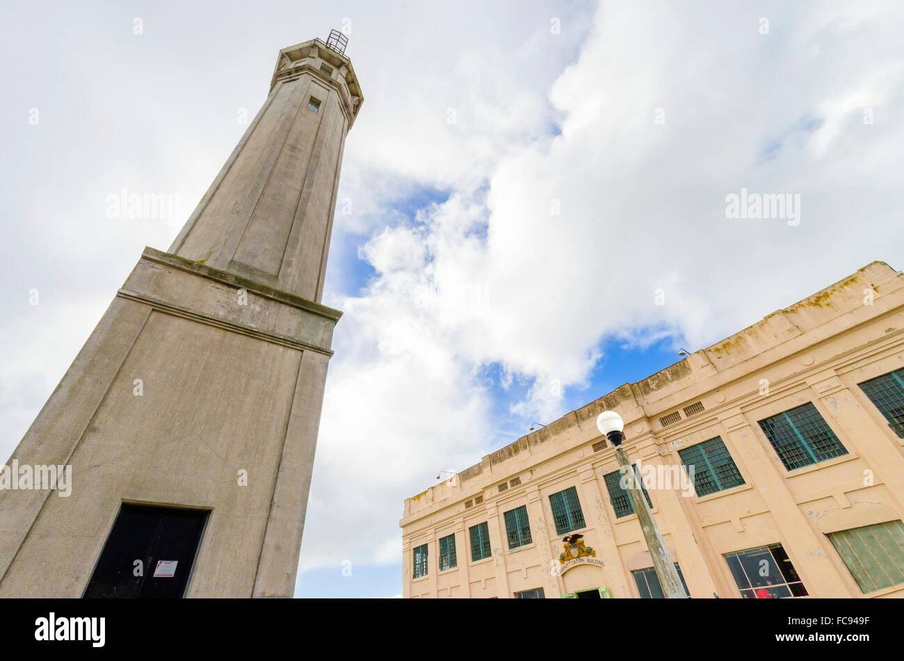 The Lighthouse at the entrance of the Administration Building on ...