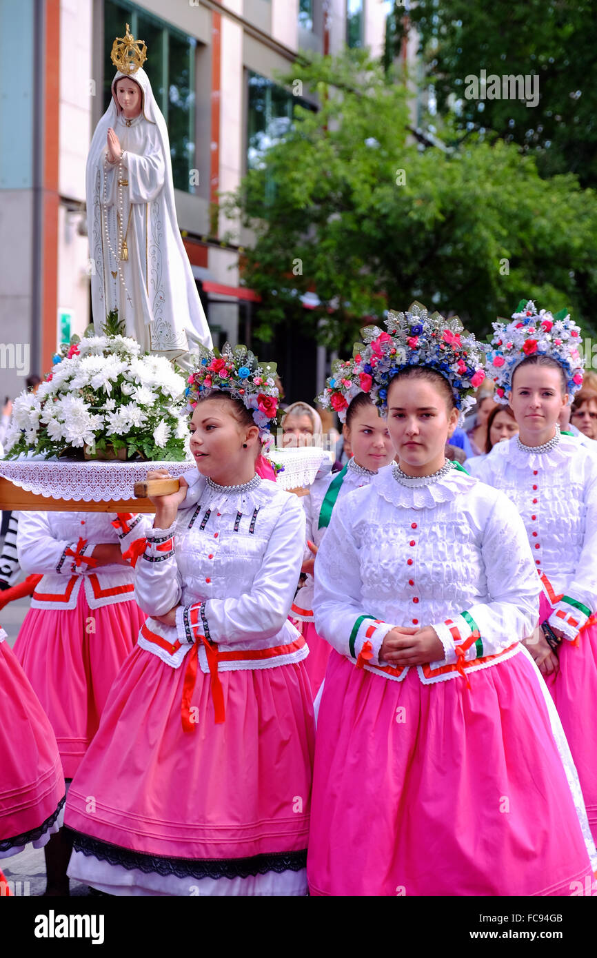 St. Stephen's Holy Right Hand Procession, Budapest, Hungary, Europe ...