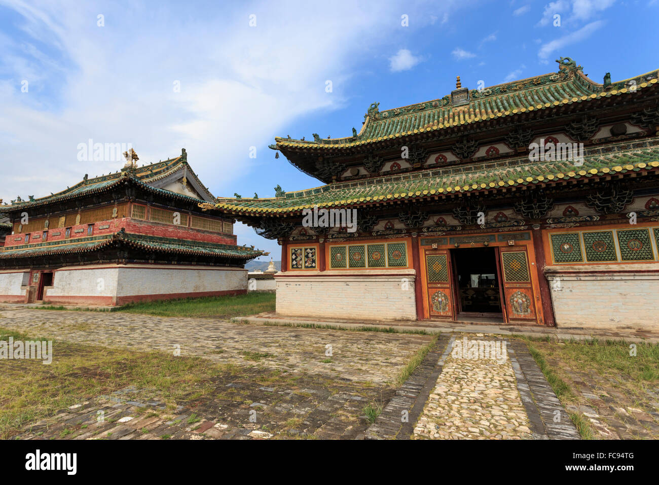 Zuun Zuu temple, Erdene Zuu Khiid, Buddhist Monastery, Kharkhorin ...