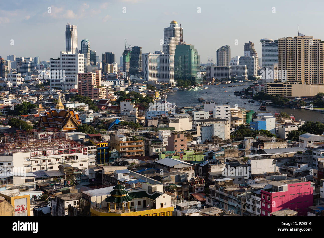 Bang rak financial district hi-res stock photography and images - Alamy