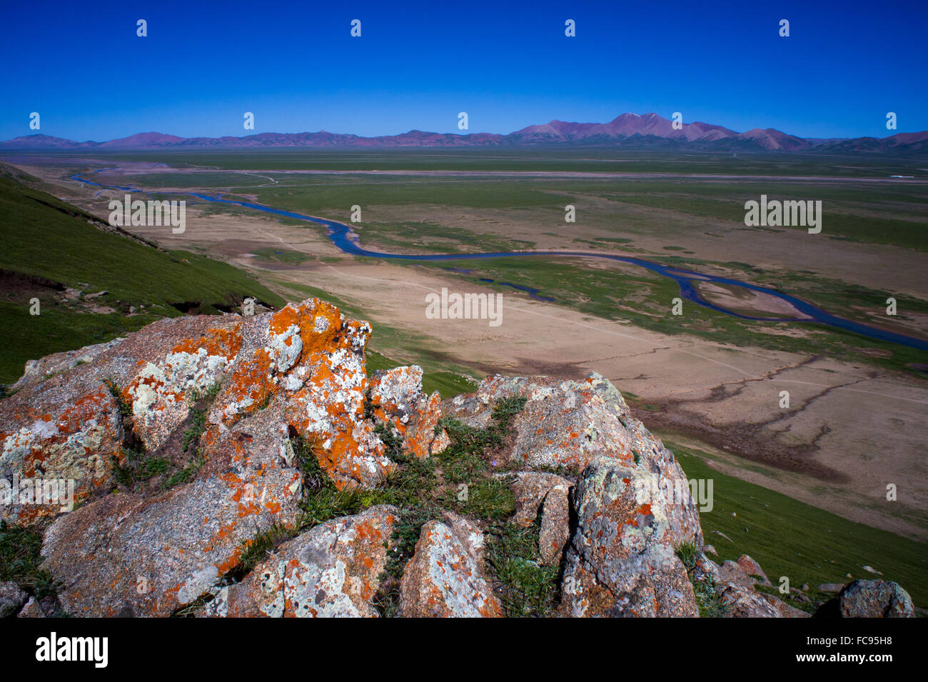 Qinghai Tibet Road Stock Photo - Alamy