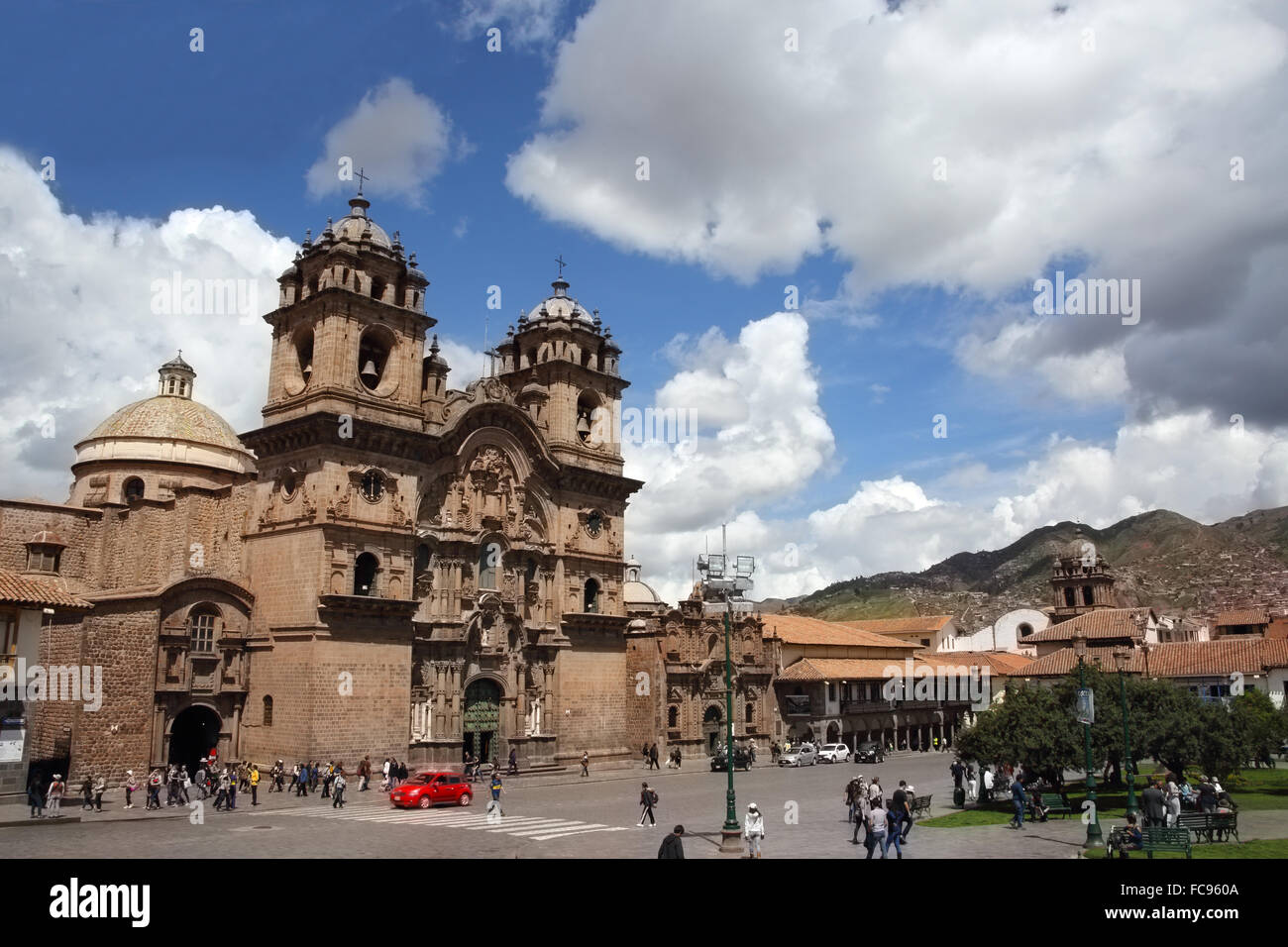 La Compania de Jesus in Plaza de Armas, Cuzco, UNESCO World Heritage ...