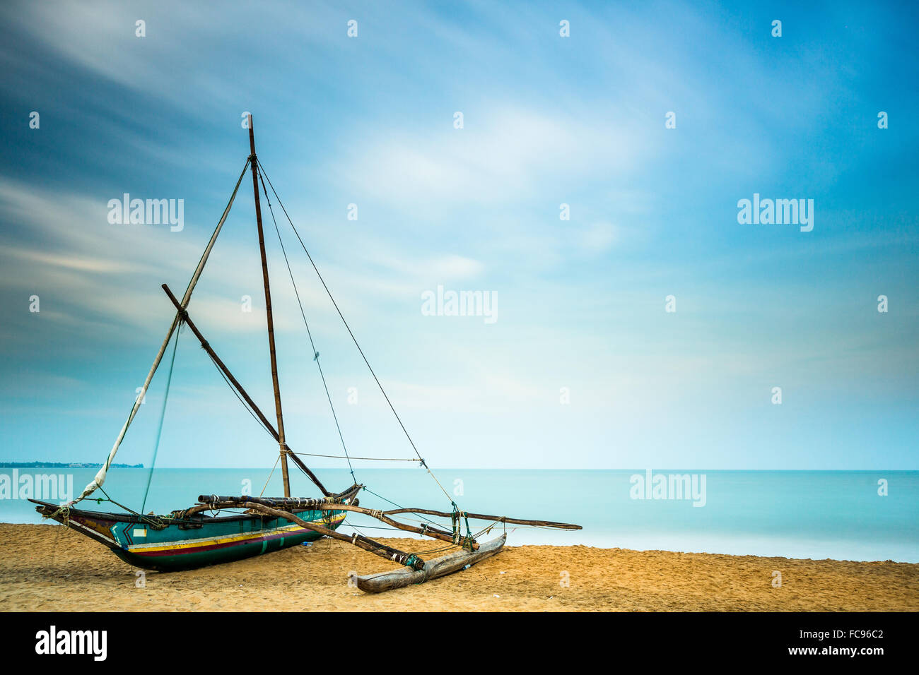 Traditional sri lankan fishing boat hi-res stock photography and images ...