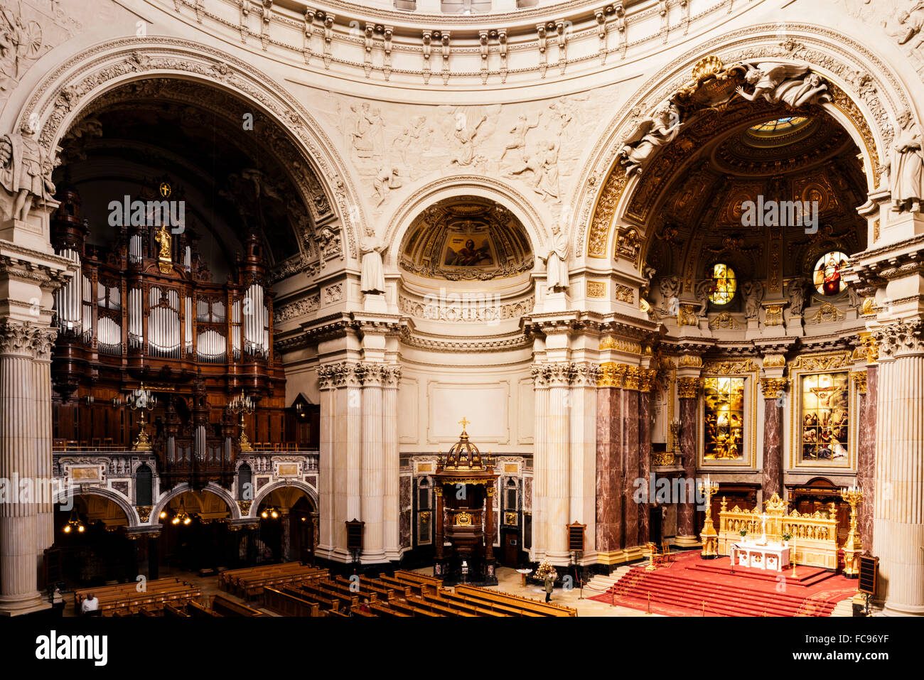 Interior of Berlin Cathedral, Berlin, Germany, Europe Stock Photo - Alamy