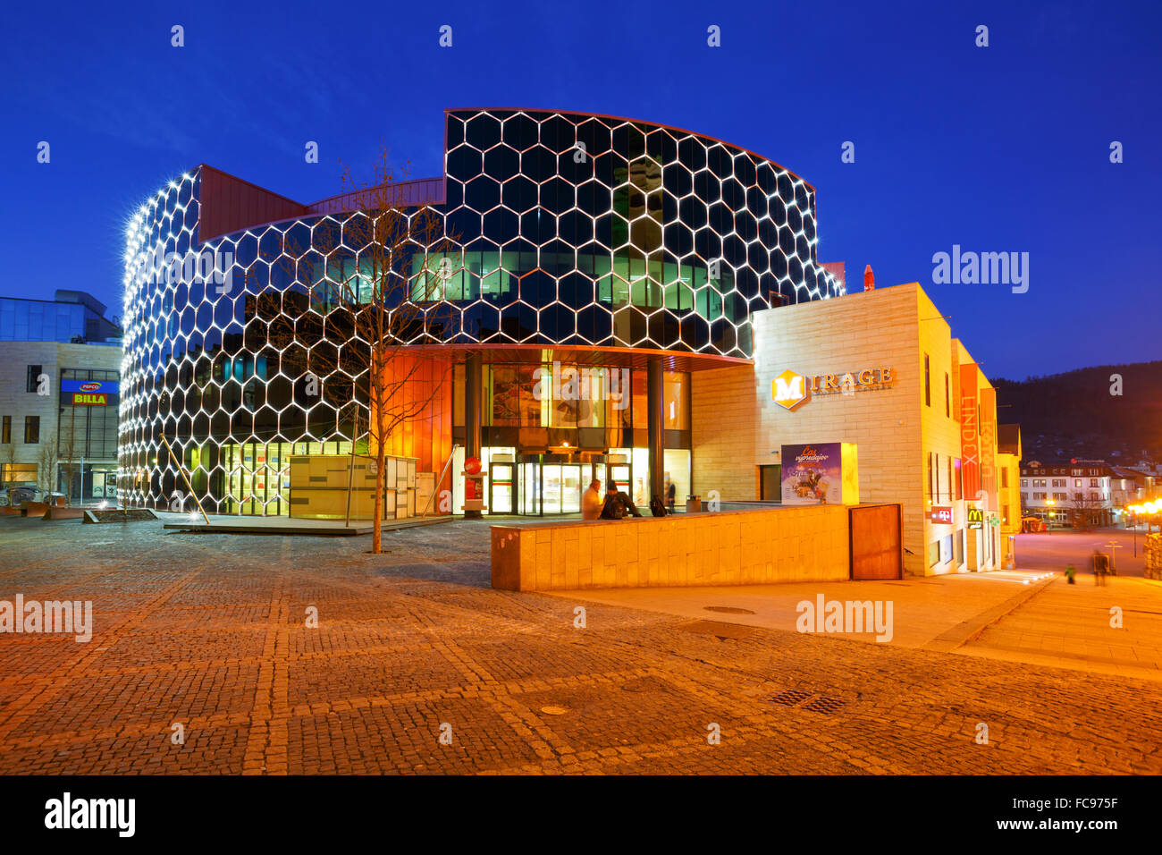 Square in the city of Zilina in central Slovakia Stock Photo - Alamy