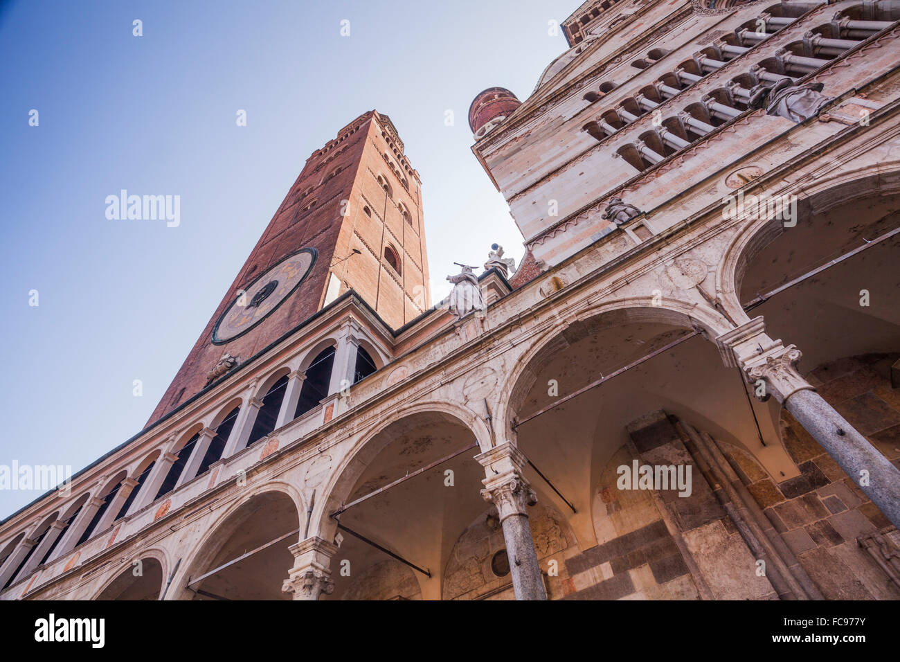 The Duomo di Cremona (Cremona Cathedral), Cremona, Lombardy, Italy ...