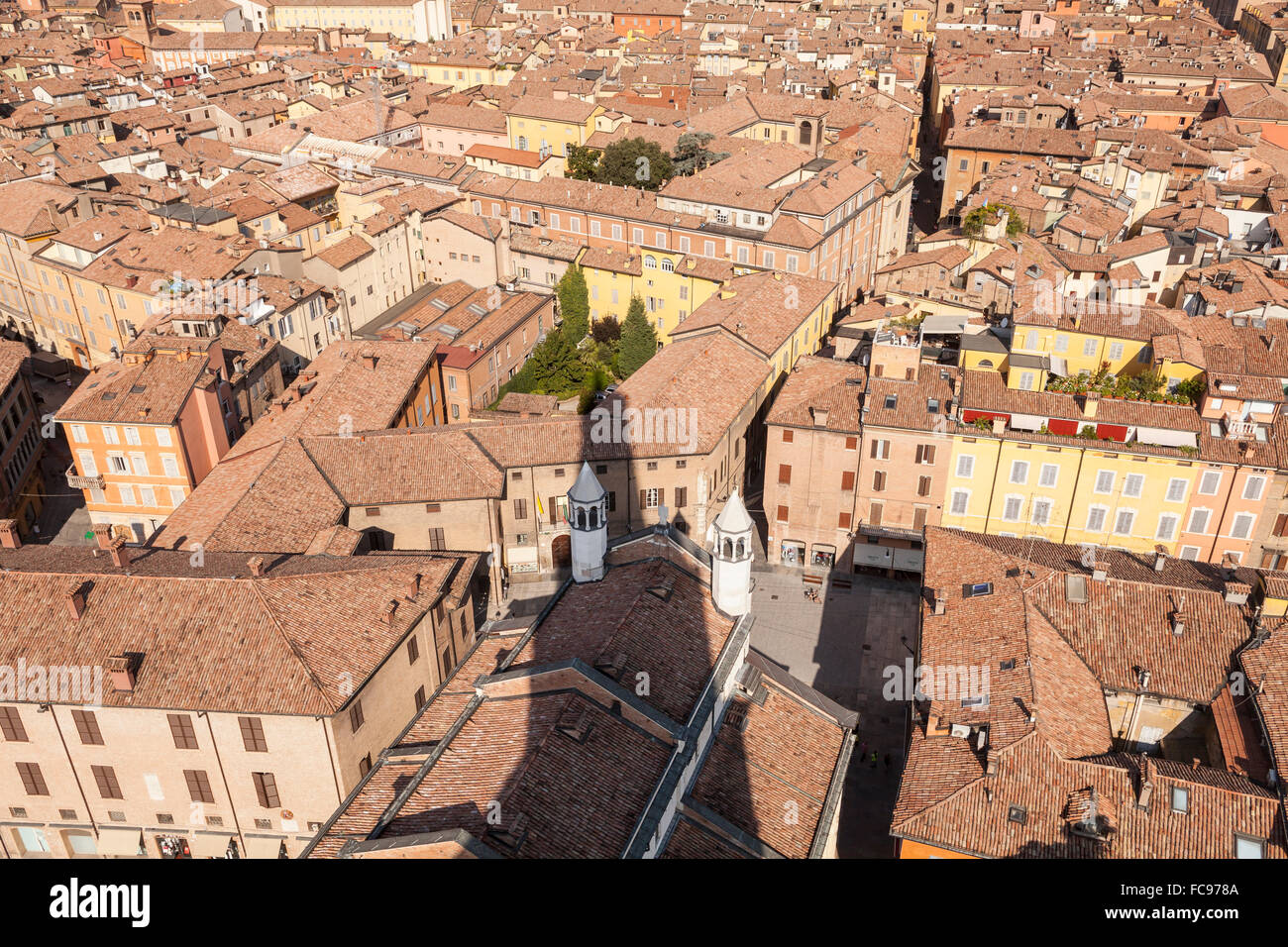 The historic centre of Modena, Emilia-Romagna, Italy, Europe Stock ...