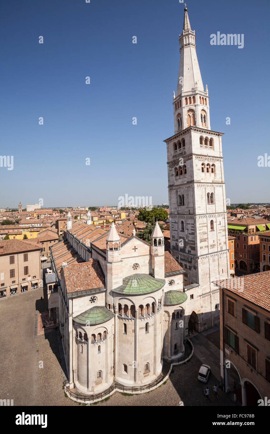 Modena Cathedral and Piazza Grande, UNESCO World Heritage Site, Modena ...