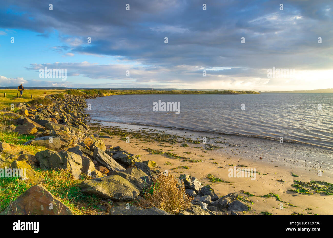 View of the Northam Burrows Stock Photo - Alamy