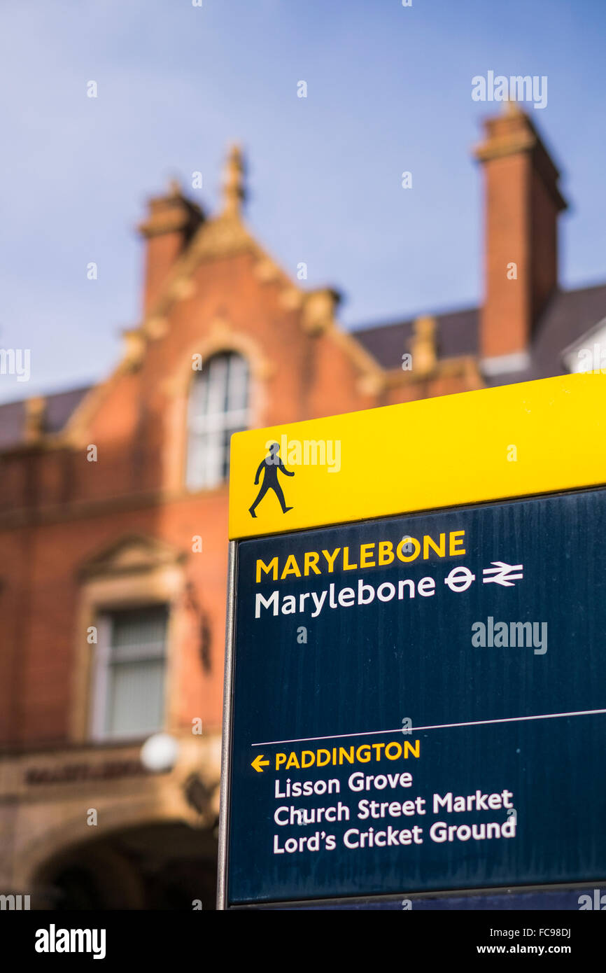 Marylebone station hi-res stock photography and images - Alamy