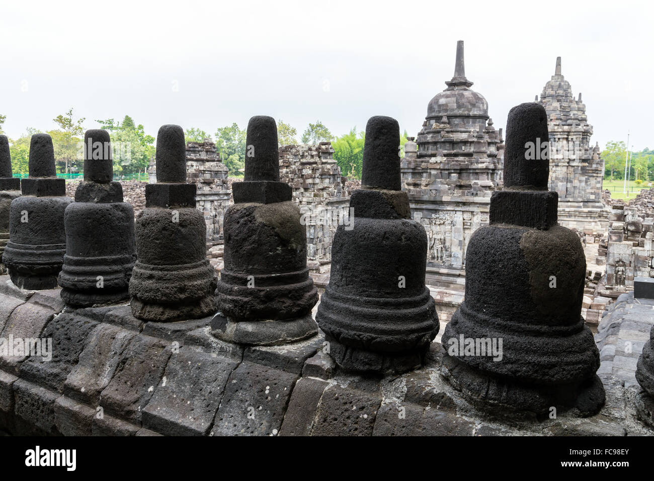 Sewu Mahayana Buddhist temple. Central Java, Indonesia Stock Photo - Alamy