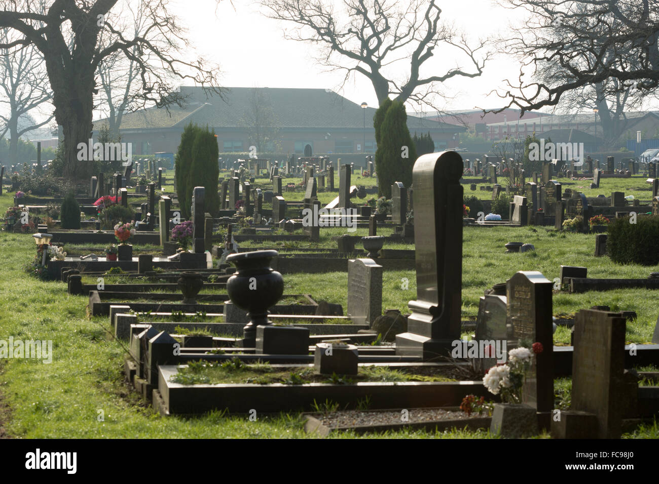 St. Paul`s Cemetery, Holbrooks, Coventry, UK Stock Photo - Alamy