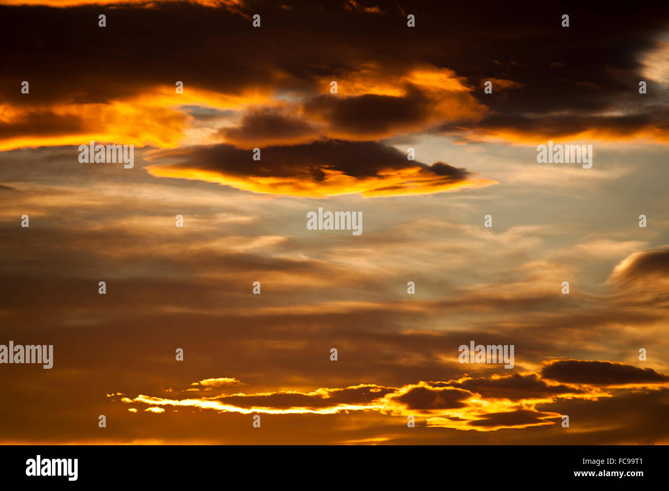 Beautiful skies, Midnight sun, Iceland Stock Photo - Alamy