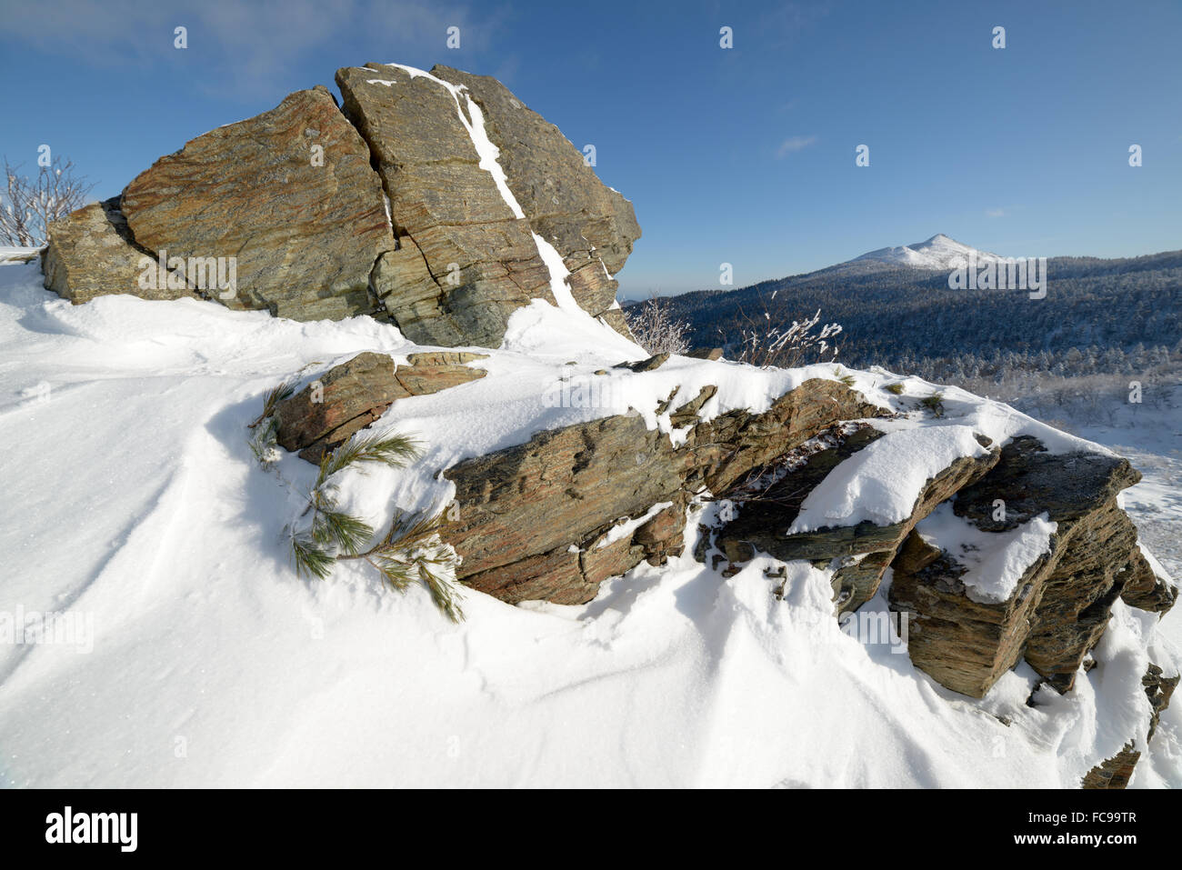 Sakhalin winter landscape hi-res stock photography and images - Alamy
