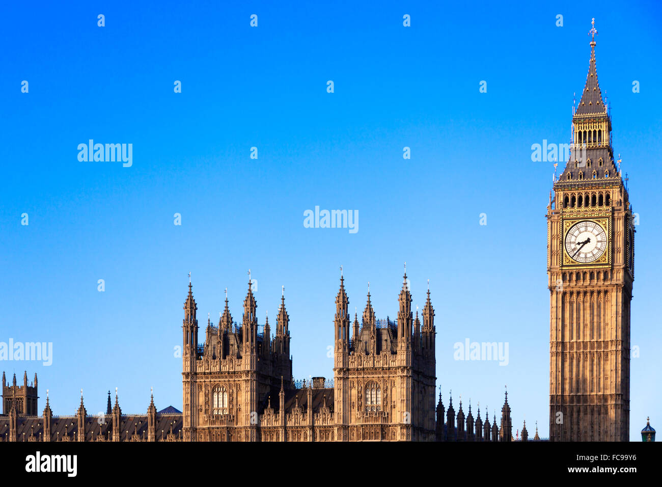 Famous Big Ben in Central London Stock Photo - Alamy