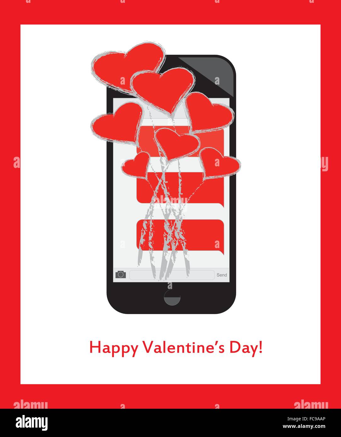 Happy friendship day vector vectors hi-res stock photography and images ...