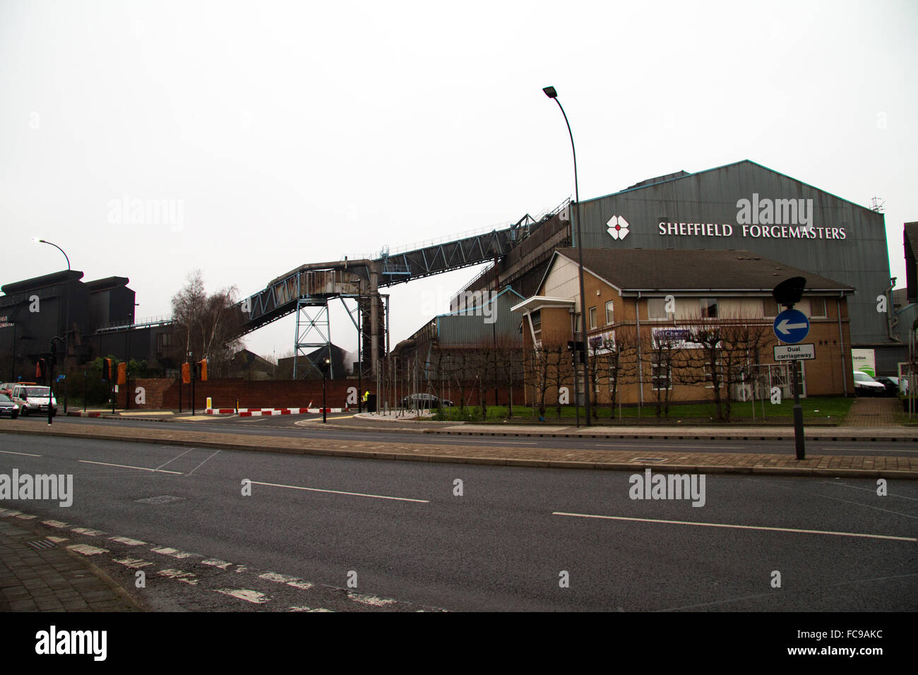 Sheffield Forge masters steel works Stock Photo - Alamy