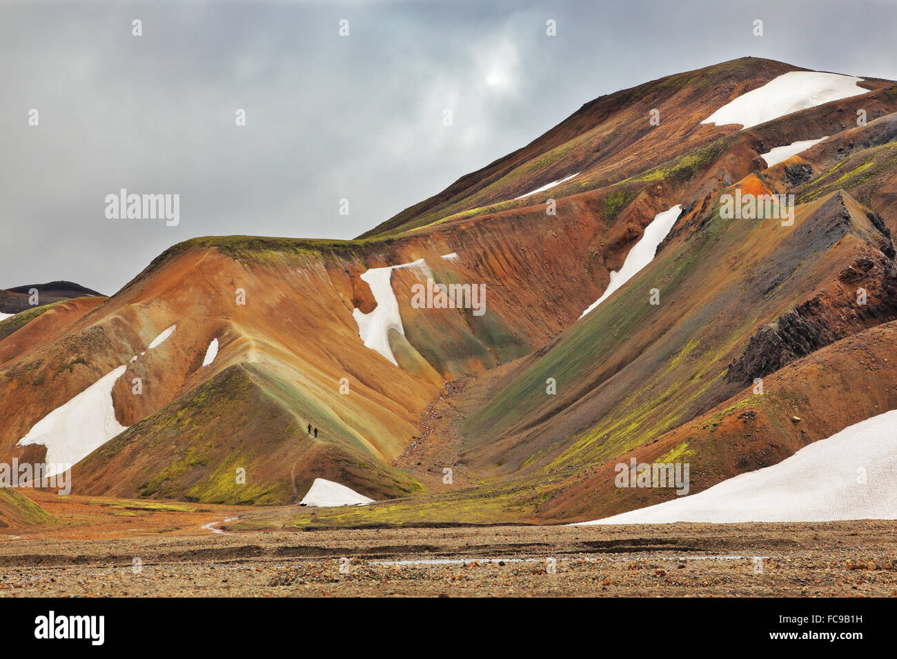 Colorful mountain range in iceland hi-res stock photography and images ...
