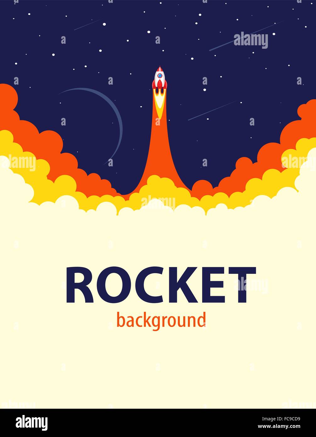 Space rocket launch white smoke hi-res stock photography and images - Alamy