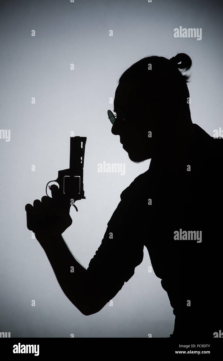 Mafia shadow hi-res stock photography and images - Alamy