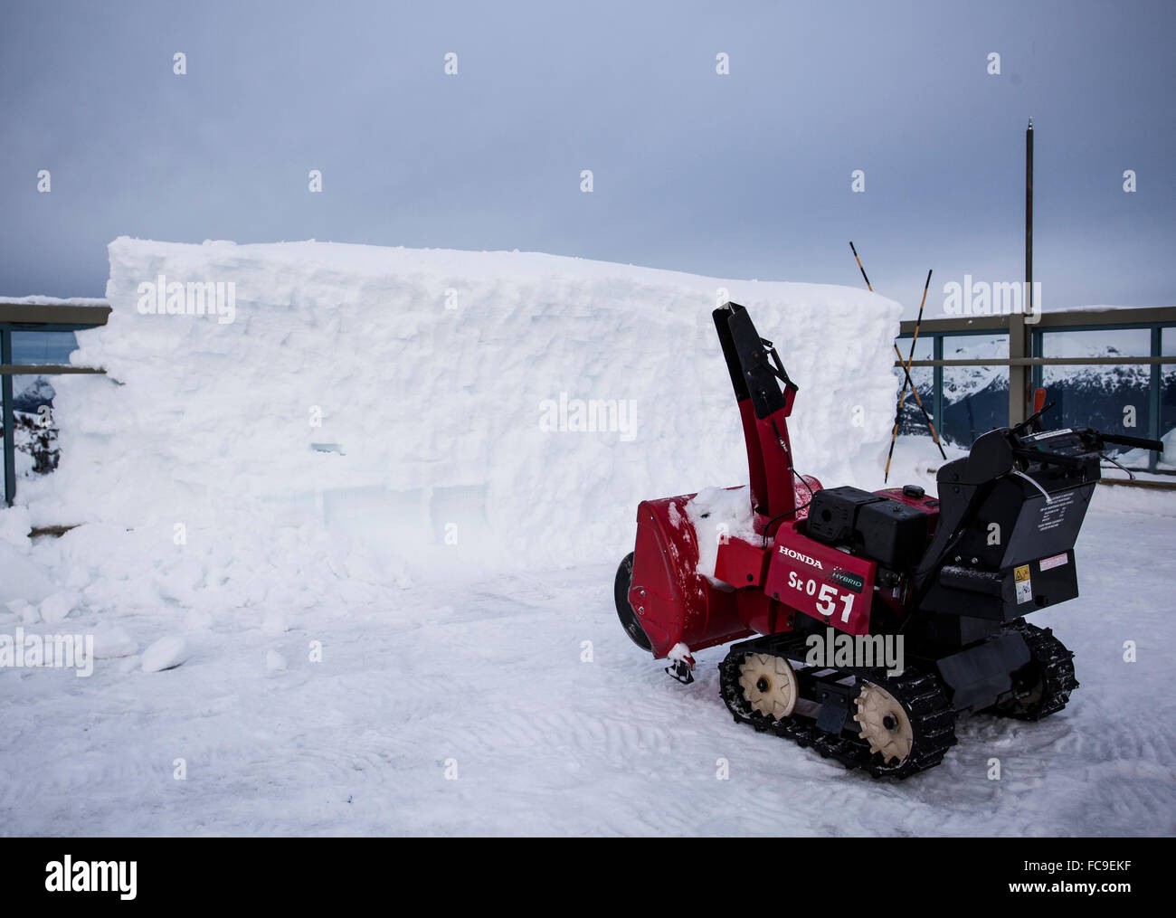 Snowblower hi-res stock photography and images - Alamy