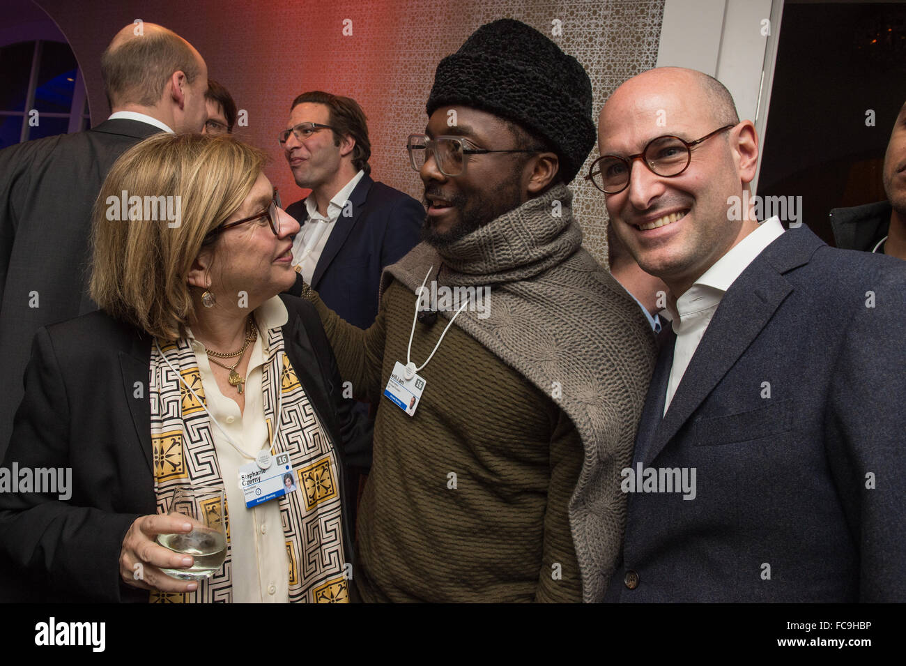 Davos switzerland 20th january 2016 hi-res stock photography and images ...
