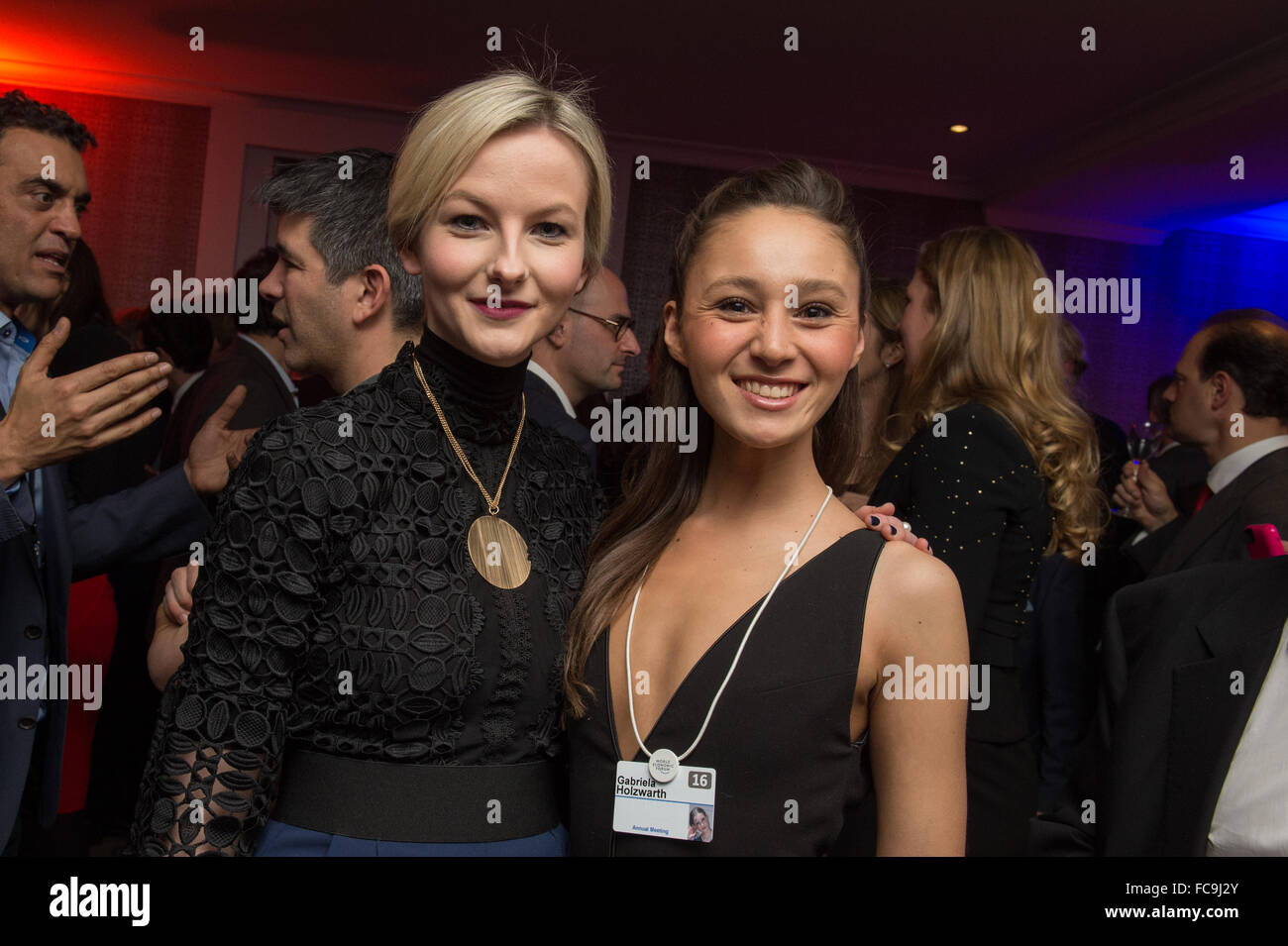 Davos, Switzerland. 20th January, 2016. Pictured: DLD DLD Burda Event ...