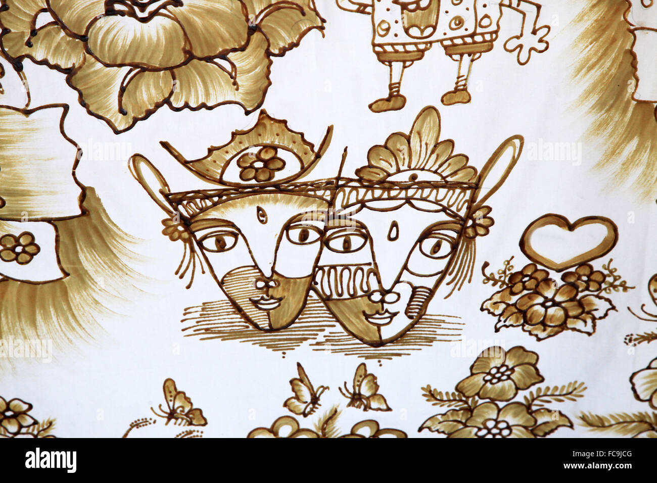 Batik dress hi-res stock photography and images - Alamy