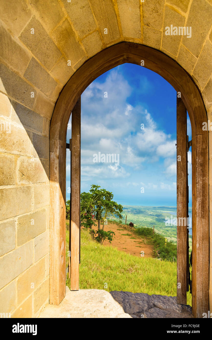 arch in the fortress Stock Photo - Alamy