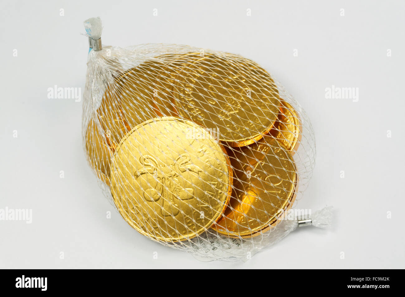 Chocolate coins christmas hi-res stock photography and images - Alamy