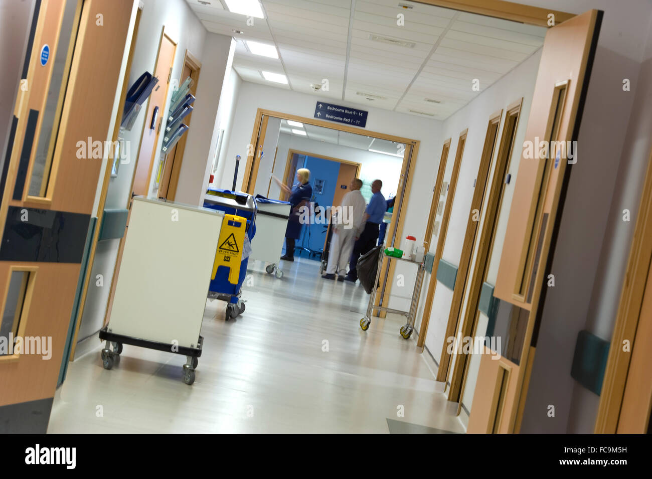 Hospital corridor hi-res stock photography and images - Alamy