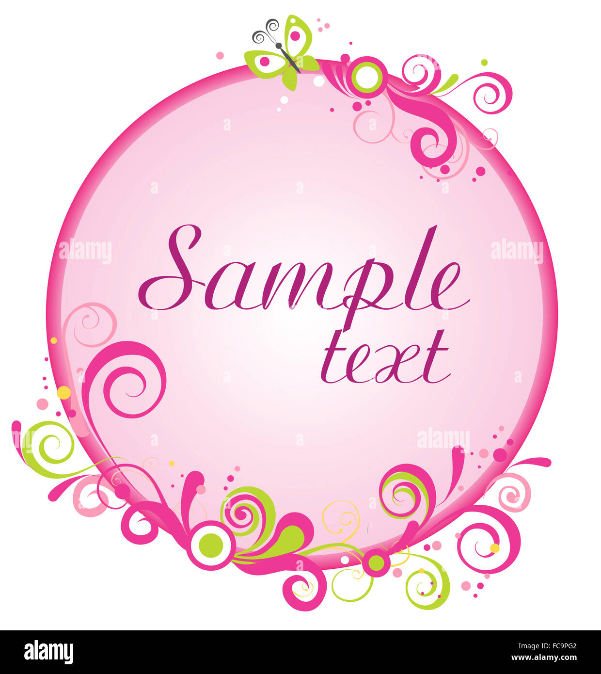 Frame for design Stock Photo - Alamy