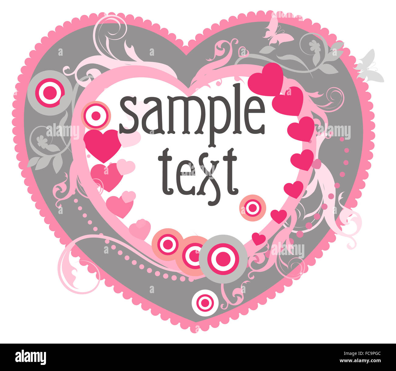 Heart for design Stock Photo - Alamy