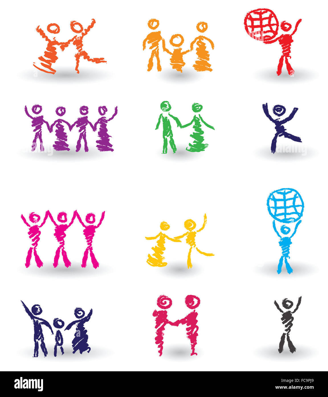 People icons hi-res stock photography and images - Alamy
