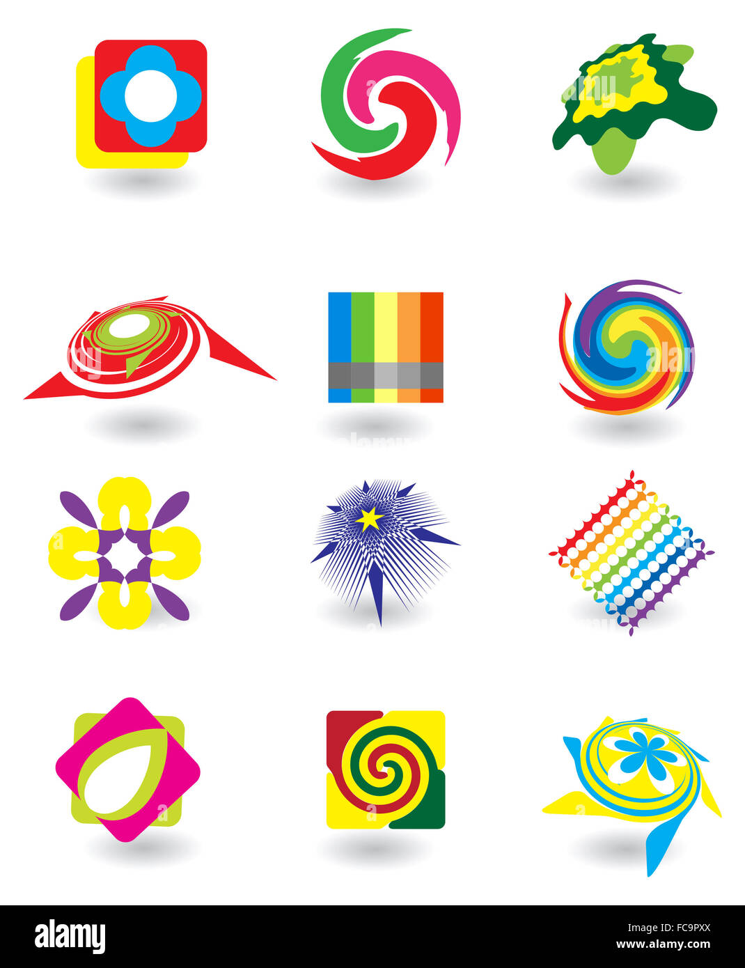 Set of elements for design Stock Photo - Alamy